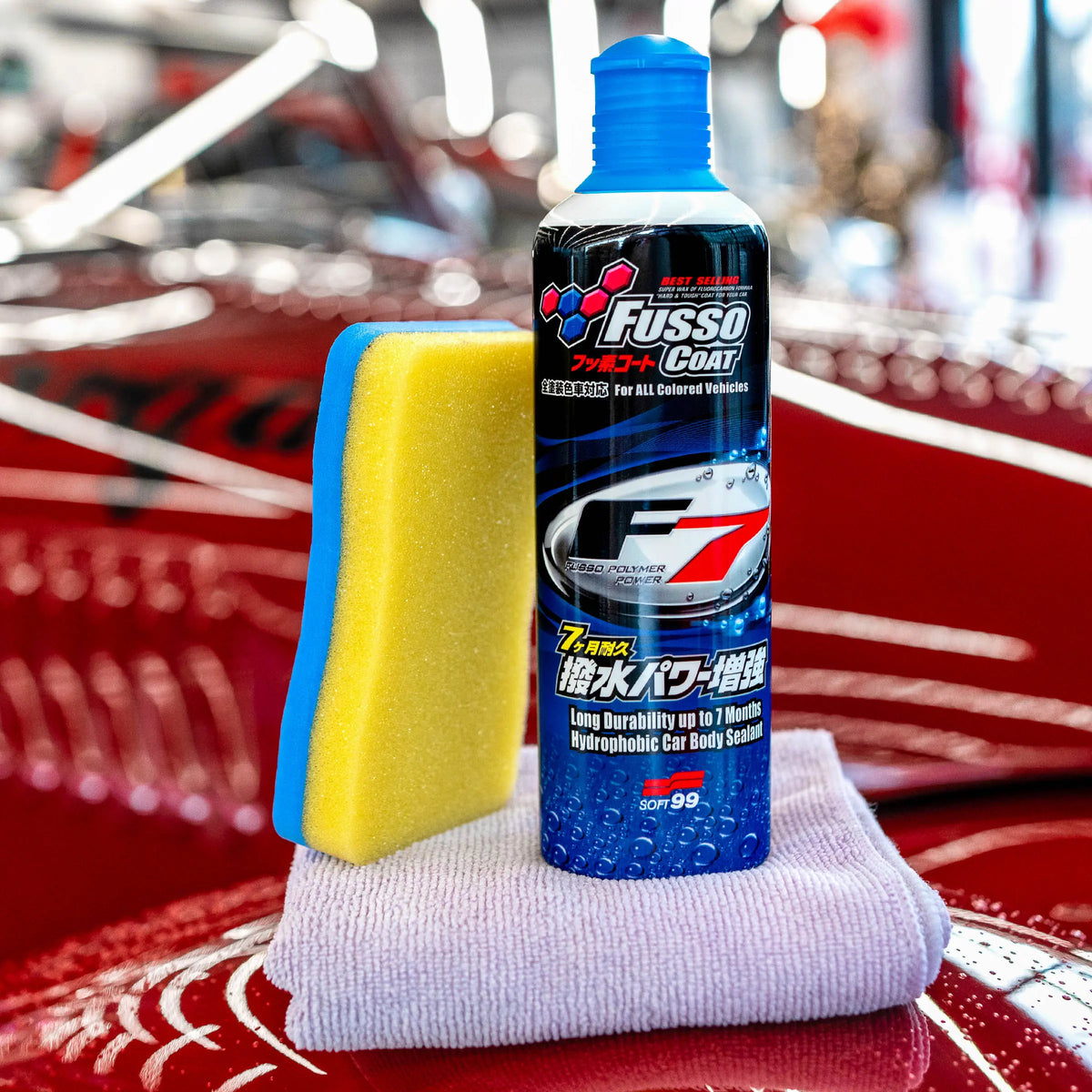 Fusso Coat F7, Flüssiges Autowachs, 300 ml – Soft99 Store DE